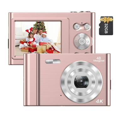 Digital Camera Mini Pocket Camera 18MP 2.7 Inch LCD Screen 8x Zoom ...