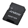 Andoer 64GB MicroSDXC Flash Memory Card Class 10 with SD Adapter for ...