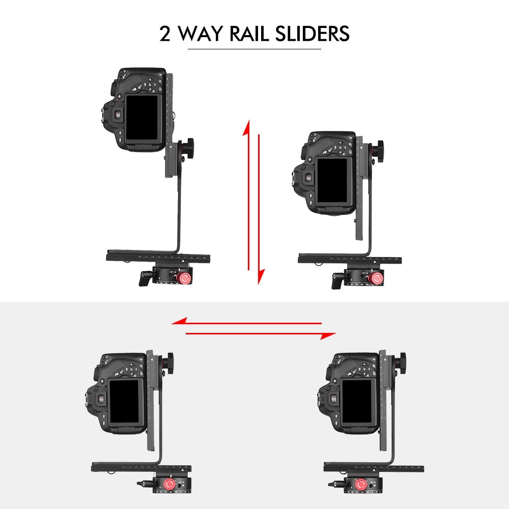 Andoer 720 Degree Panoramic Tripod Head Kit with 360 Swivel Indexing ...