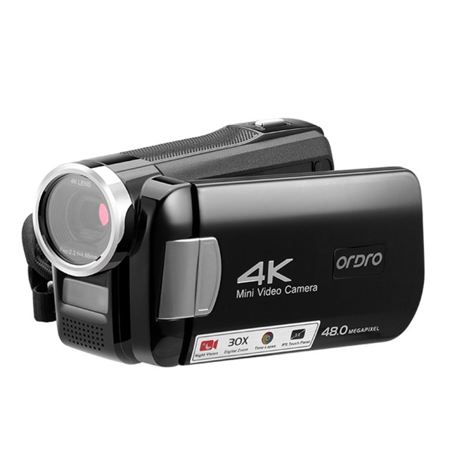 Andoer AC2 4K Digital Video Camcorder DV Recorder 48MP 30X Digital Zoom ...
