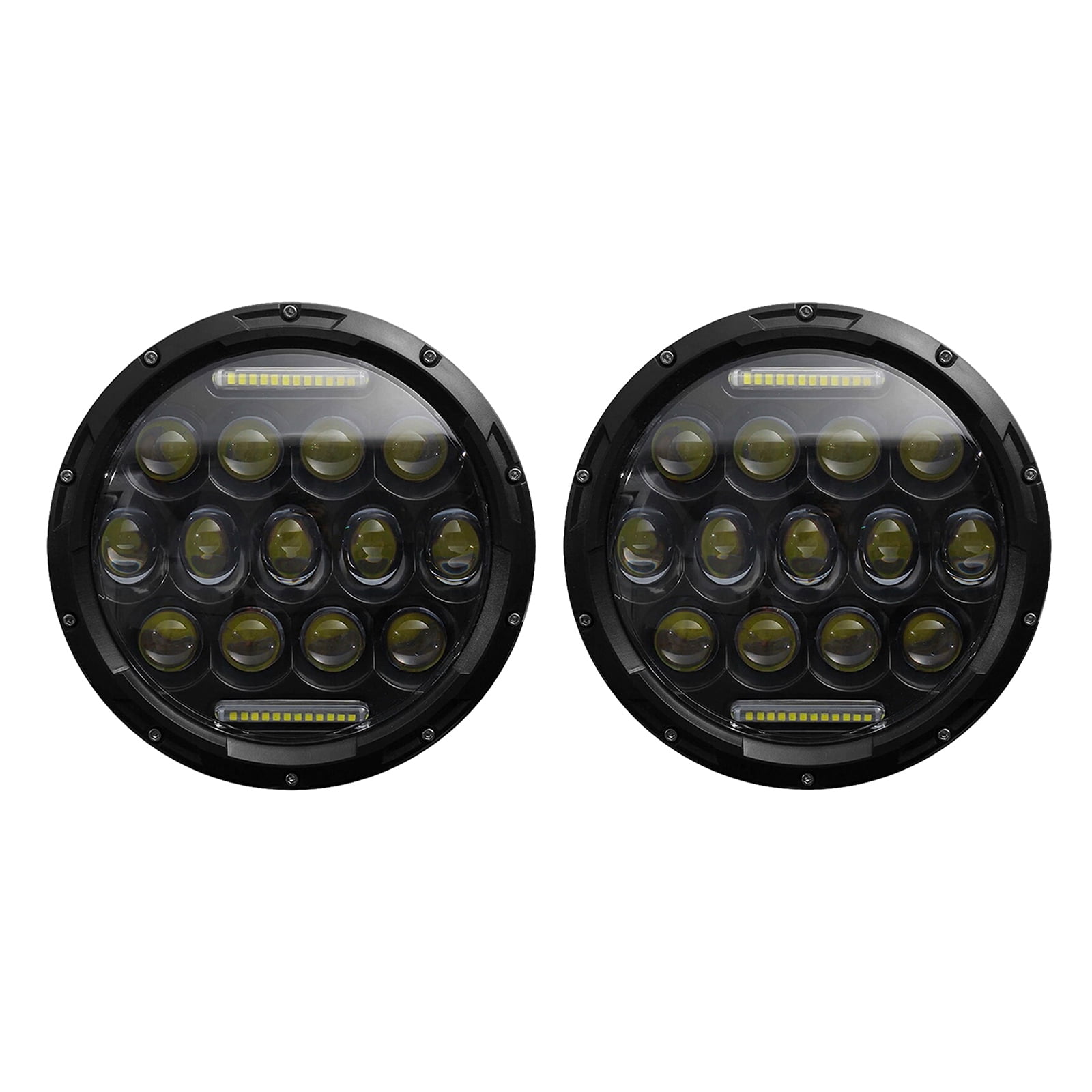 Andoer Automobile headlights,7'' Round Led Round Led Headlamp Car Led ...
