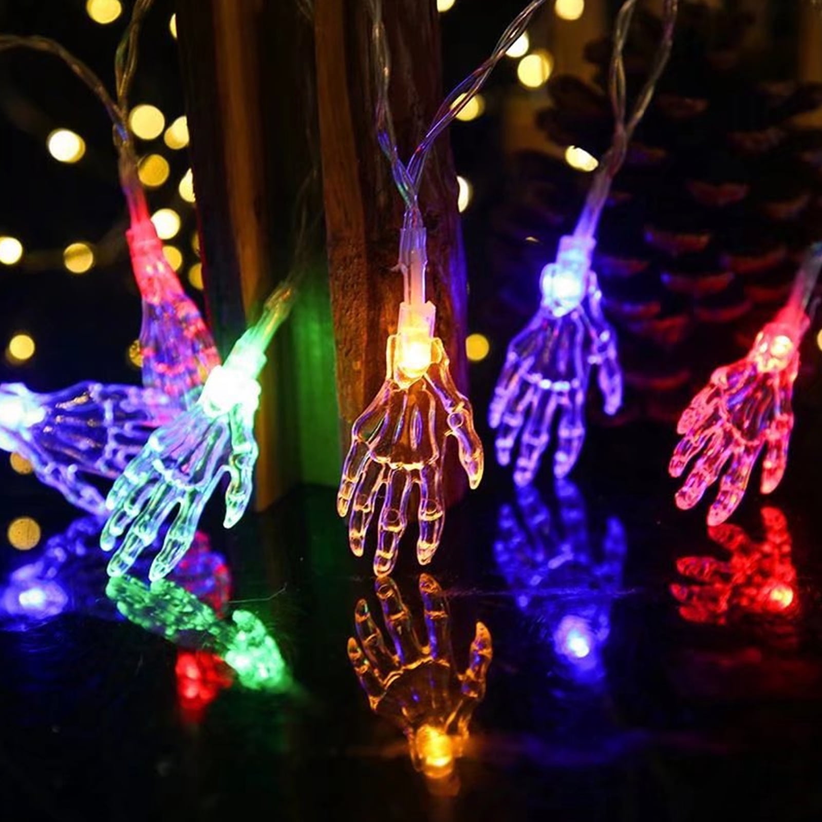 Andoer Battery Operated Hand Shaped Lamp String with 20LEDs for ...