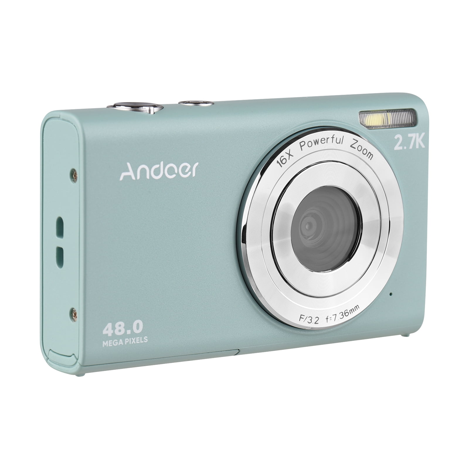 Andoer Digital Camera,Fill Carry Wrist 48MP Auto 2.7K Camera Built-in ...