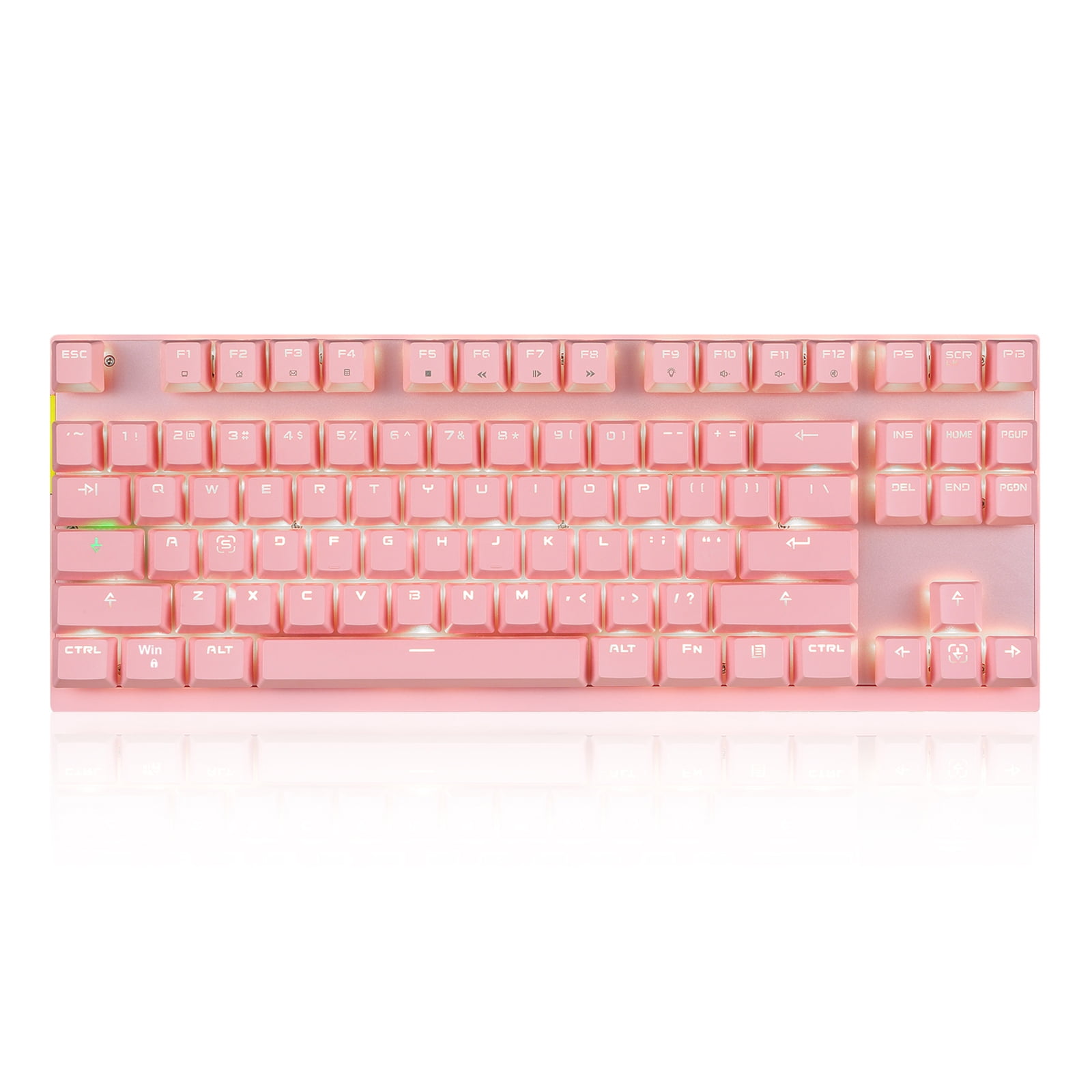 Andoer Motospeed 2.4GHz Wireless/Wired Mechanical Gaming Keyboard White ...