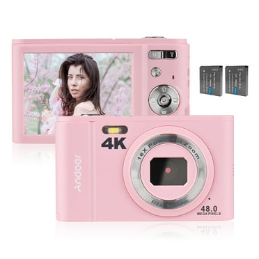 Andoer Portable Digital Camera 48MP 2.7K 2.88-inch IPS Screen 16X Zoom ...