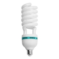45W Spiral Fluorescent Light Bulb with E27 Socket - 5500K Daylight ...