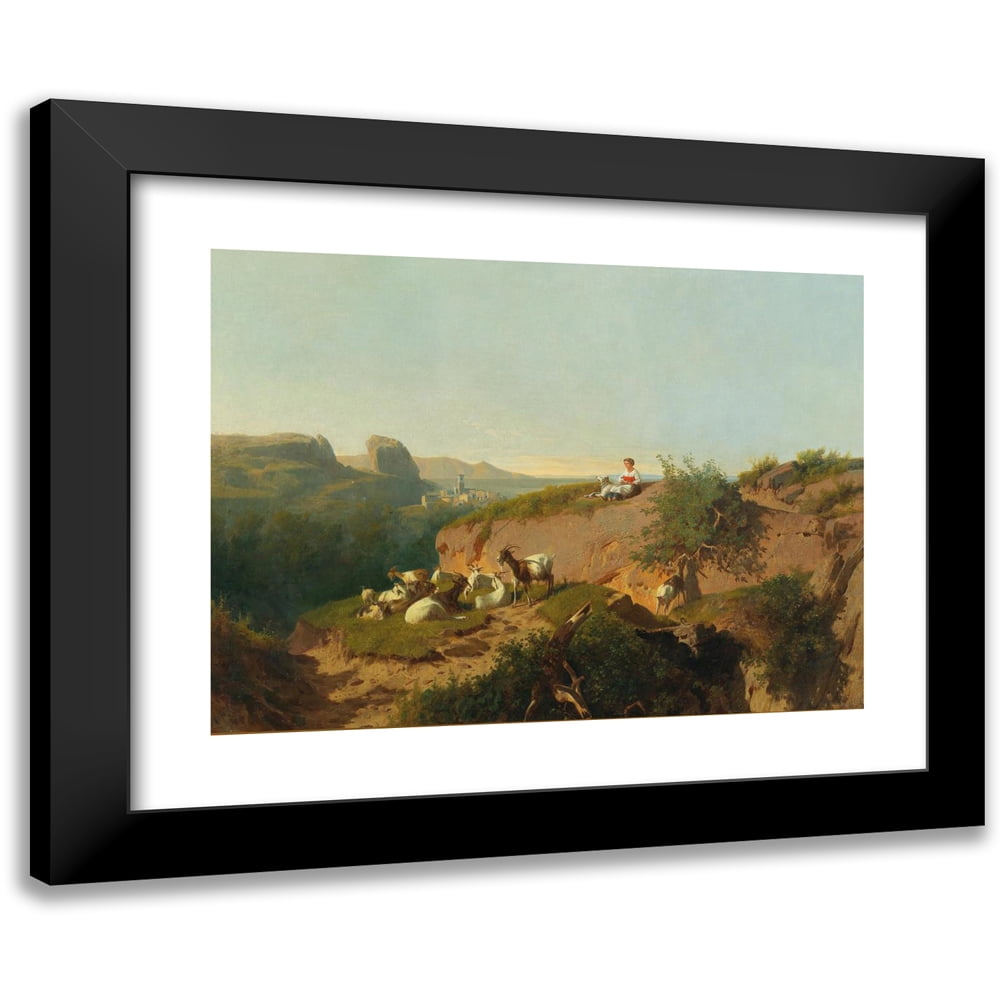 András Markó 18x14 Black Modern Framed Museum Art Print Titled ...