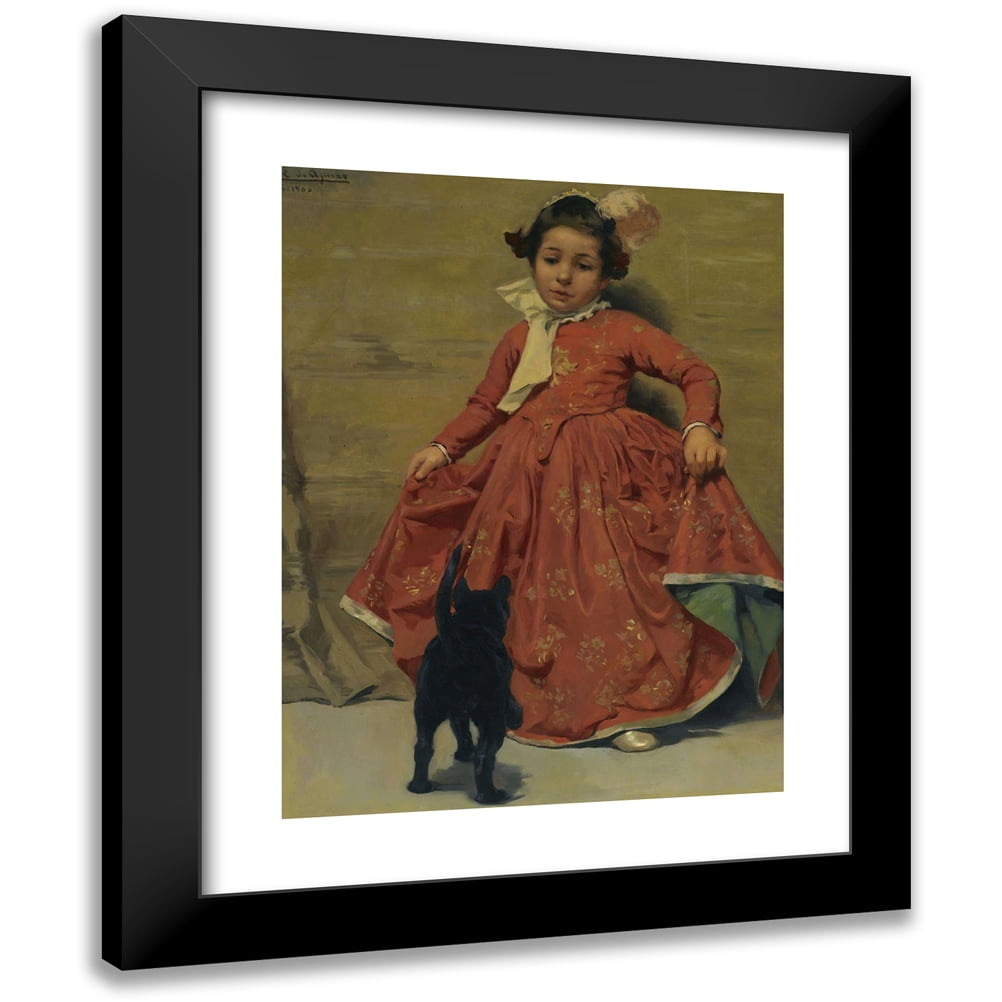 Andrés Parladé y Heredia 19x24 Black Modern Framed Museum Art Print ...