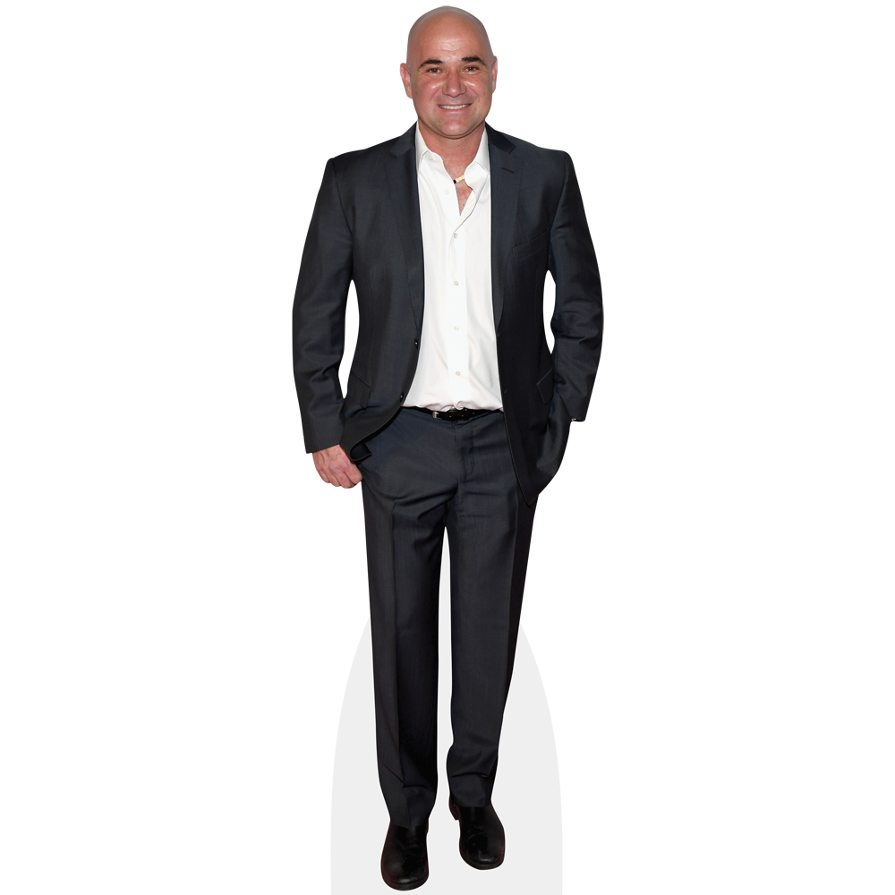Andre Agassi (Suit) Lifesize Cardboard Cutout Standee - Walmart.com
