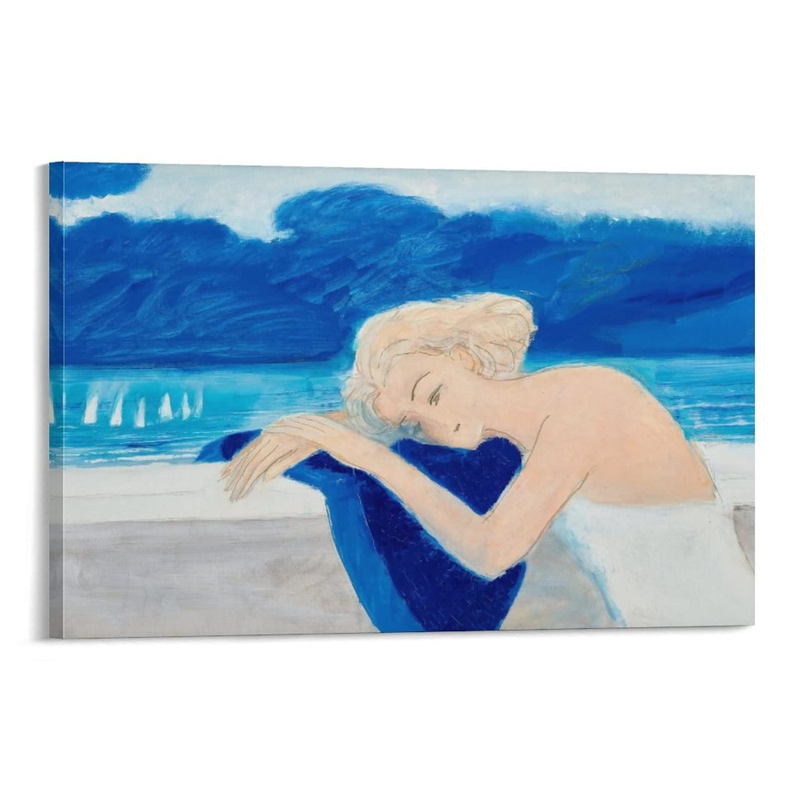 Andre Brasilier La Reveuse Art Posters Hang Pictures Canvas Art Poster ...