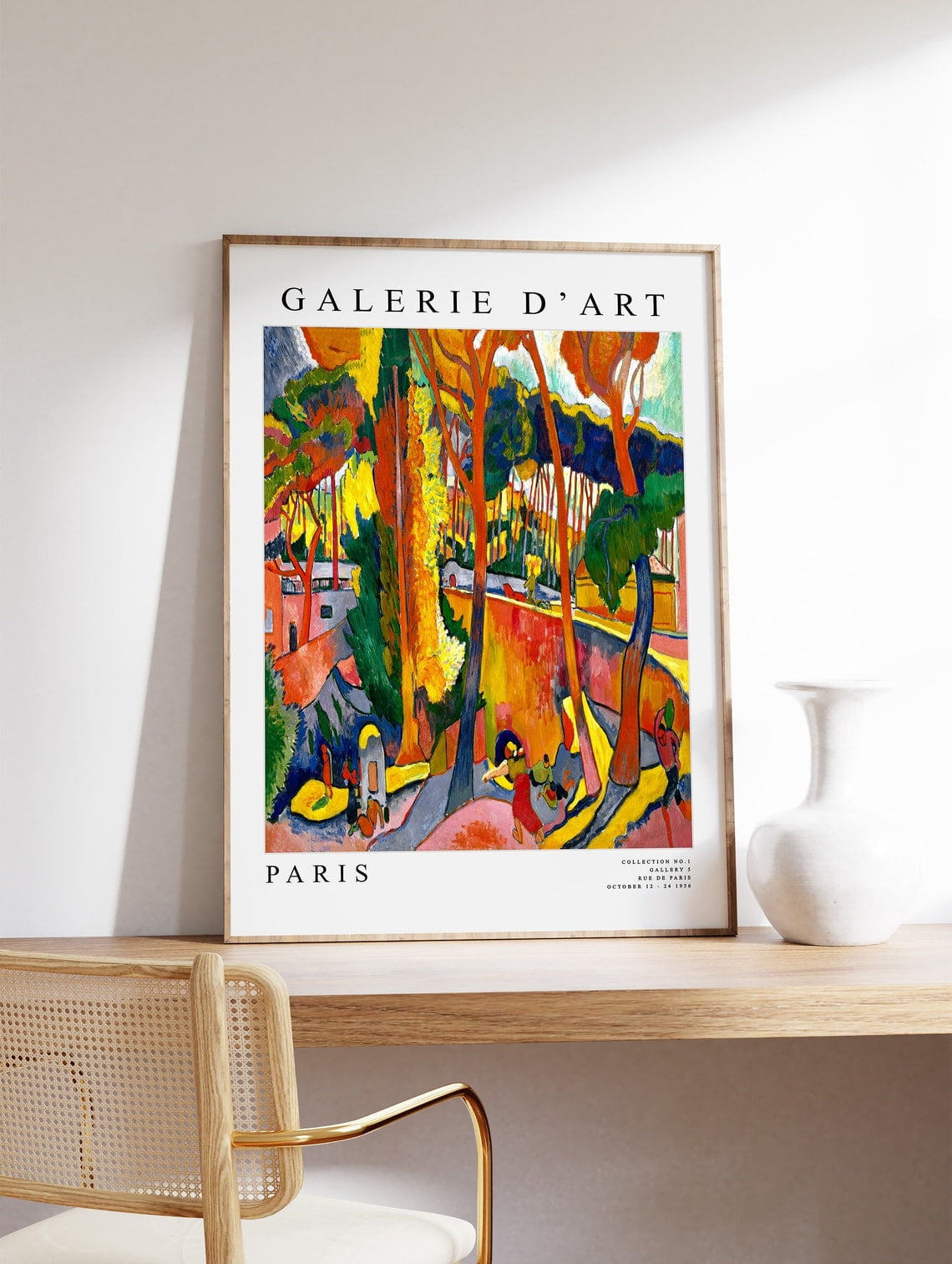 Andre Derain The Turning Road Lestaque French Expressionist Fauvist Art ...