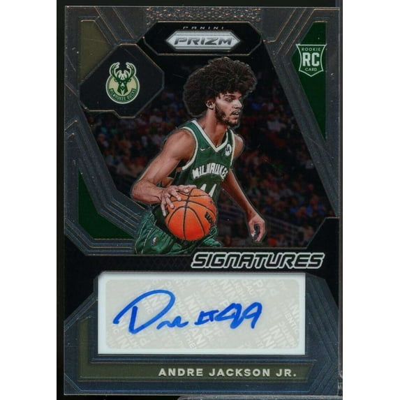 Andre Jackson Jr. Card 2023-24 Panini Prizm Rookie Signatures Autograph ...
