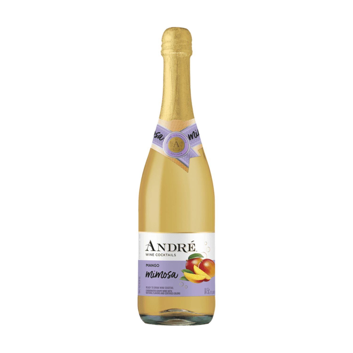 Andre Mimosa Sparkling Mango Cocktail, 750 ml Bottle 7% ABV - Walmart.com