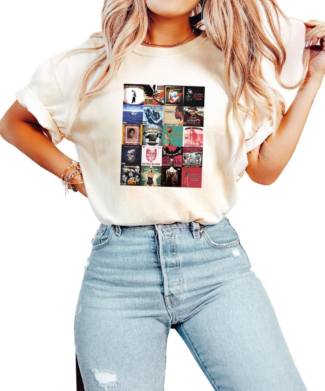 Andre Nickatina Rap Bay Area Cotton Tee Music Comfort Color T-Shirt ...