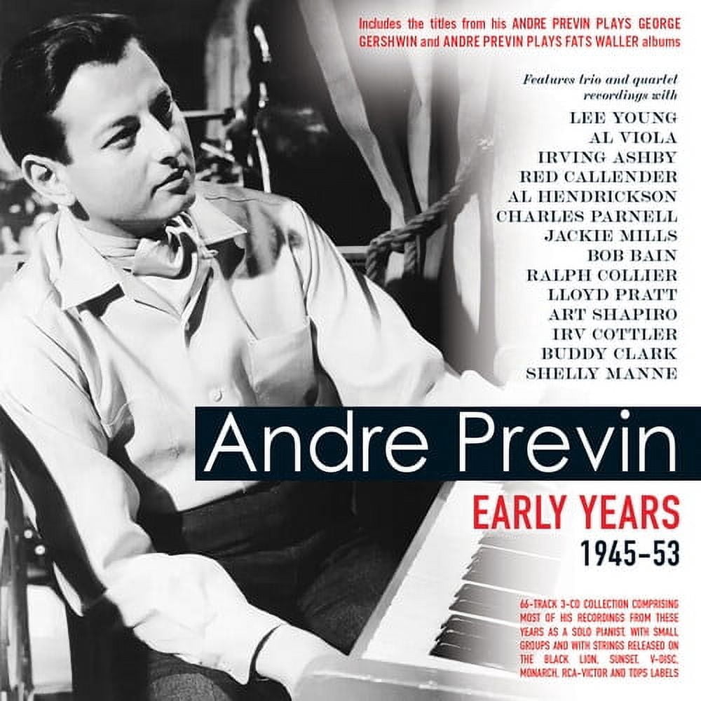 Andre Previn - Early Years 1945-53 - Music & Performance - CD - Walmart ...