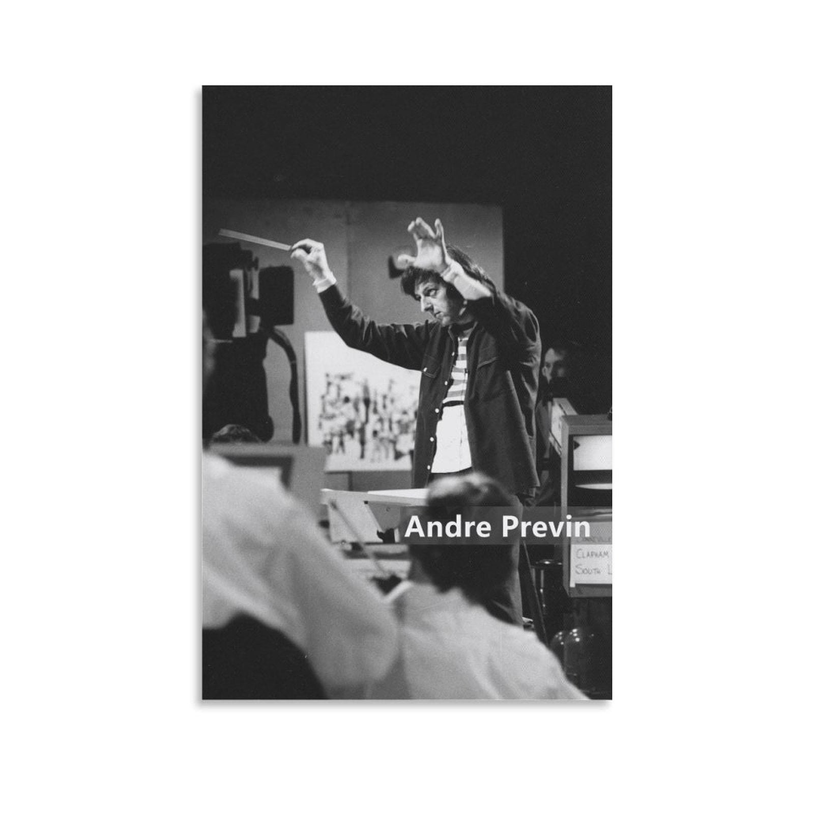 Andre Previn Poster 3 Poster Cool Artworks Painting Wall Art Canvas ...