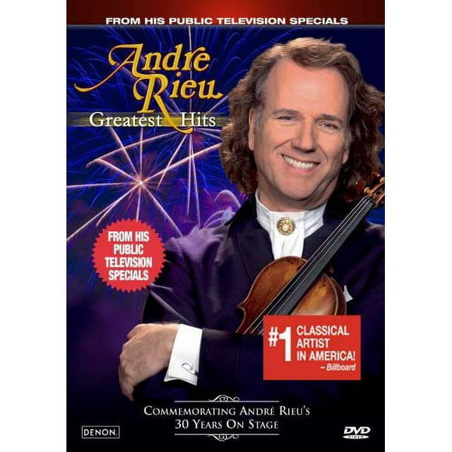 Andre Rieu: Greatest Hits (DVD), Denon Records, Music & Performance ...