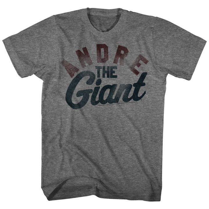 Andre The Giant Giant Graphite Heather Adult T-Shirt 5Xl - Walmart.com