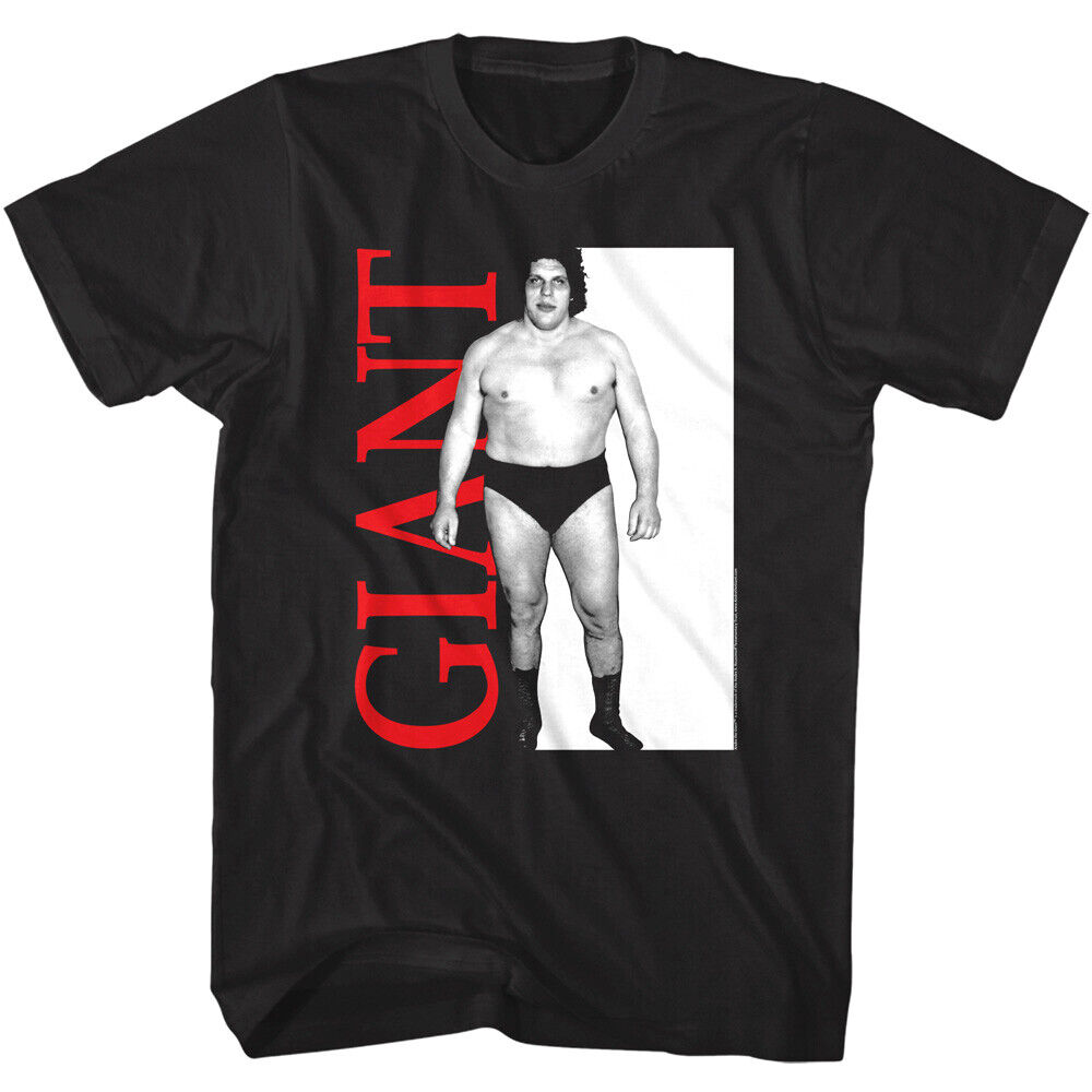 Andre The Giant Men&aposs T-shirt Scarface Style Iconic Wrestling ...
