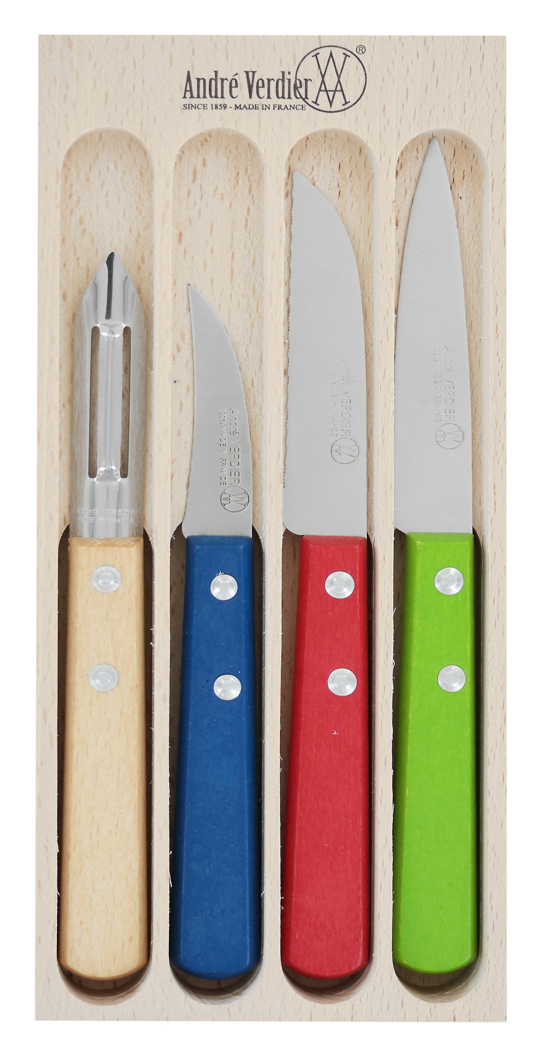 Andre Verdier, Kitchen Tools Knives "Prepa Culi" Peeler, Peeling Knife ...