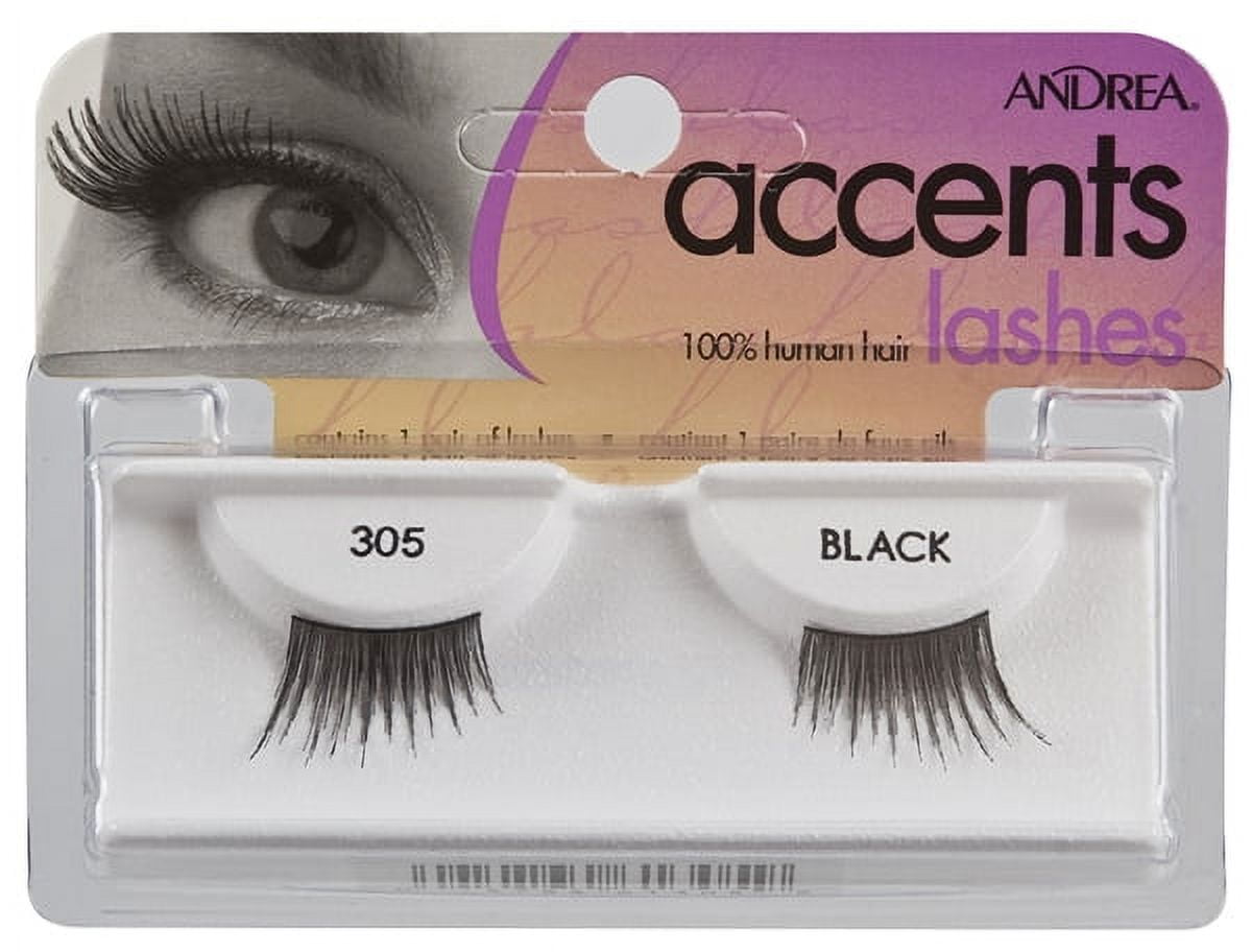 Andrea Accent Lash Black # 305 - Walmart.com
