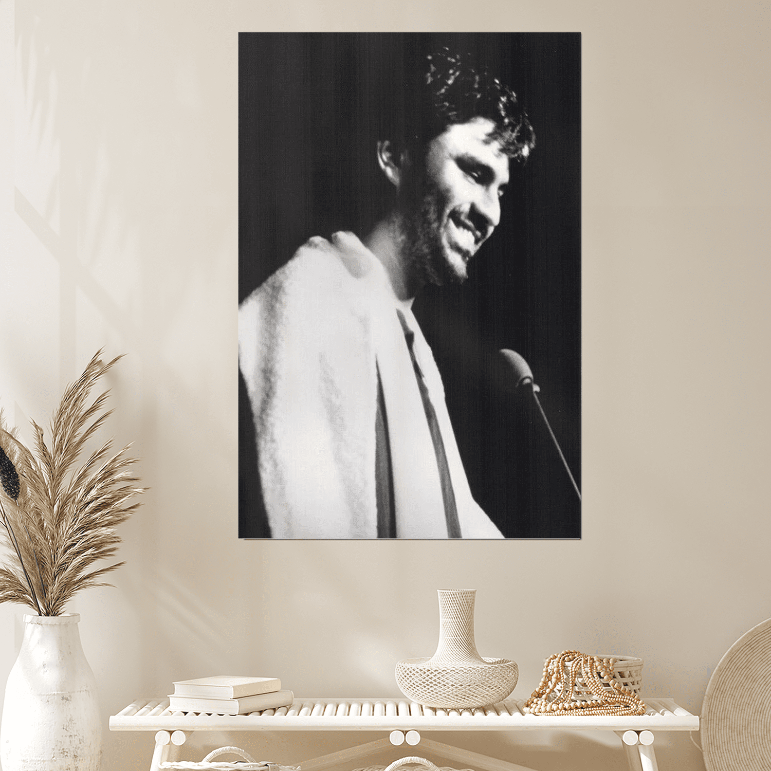 Andrea Bocelli 1997 In Concert Smiling On Stage Poster Size 24''x36 ...