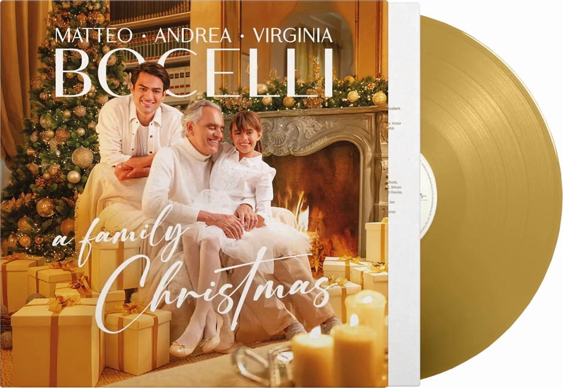 Andrea Bocelli - A Family Christmas - Ltd Gold Vinyl - Music ...