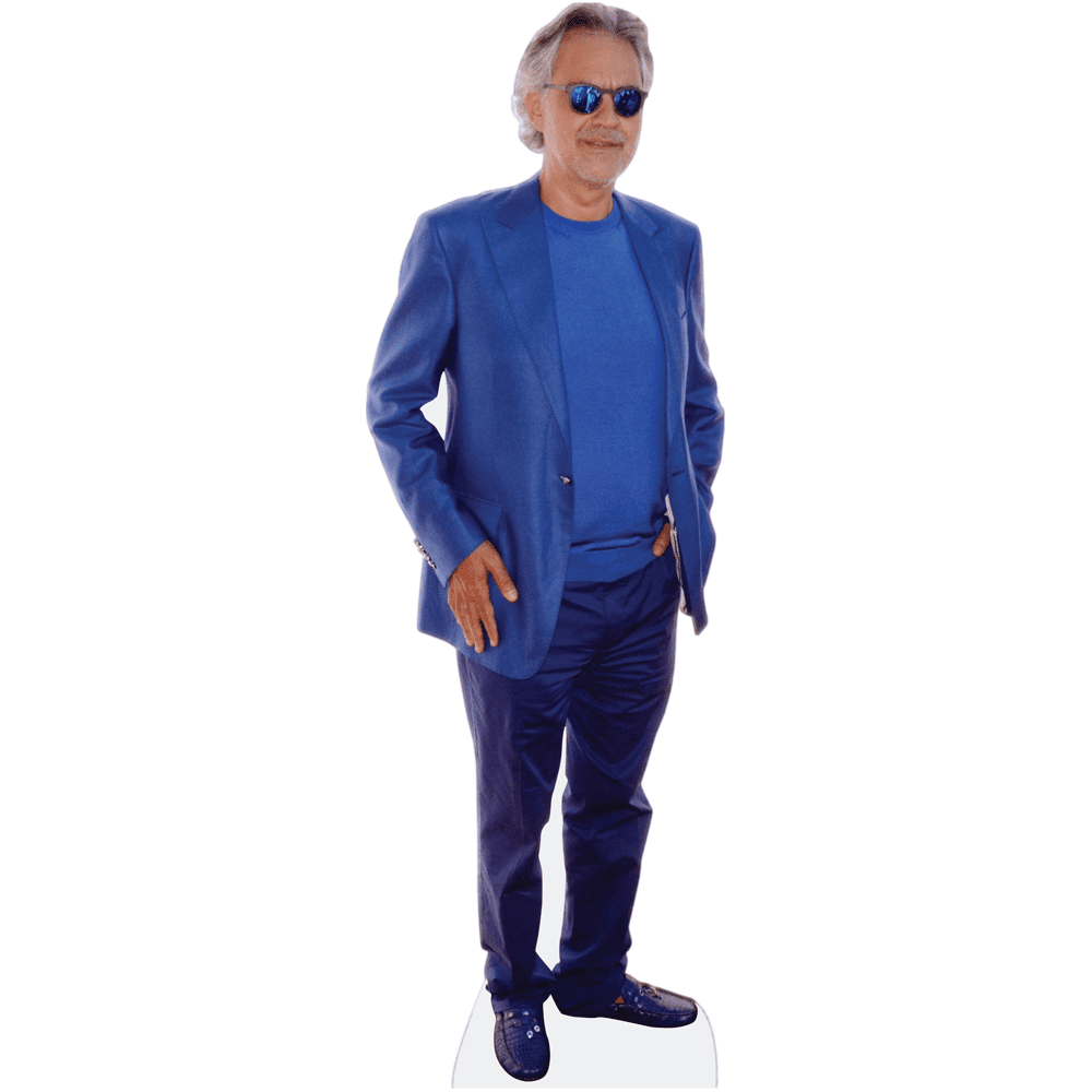 Andrea Bocelli Lifesize Cardboard Cutout Standee - Walmart.com