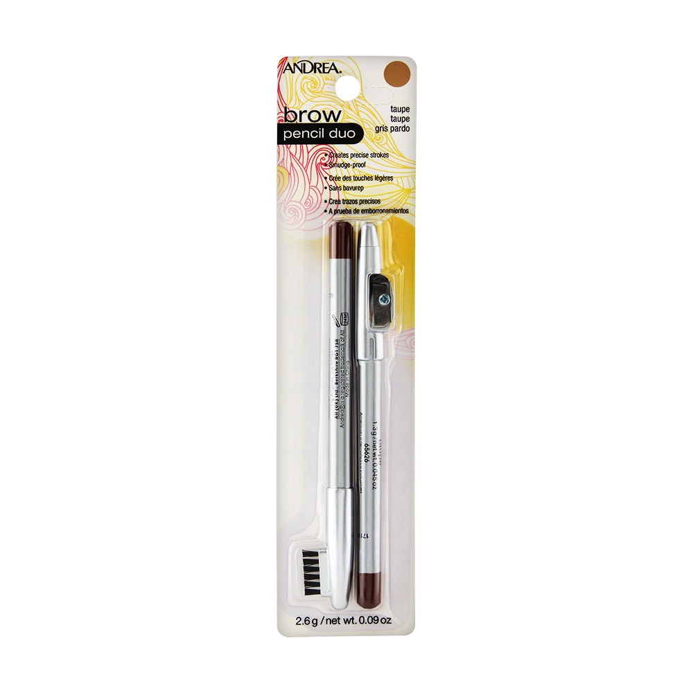 Andrea Brow Pencil Duo Taupe - Walmart.com