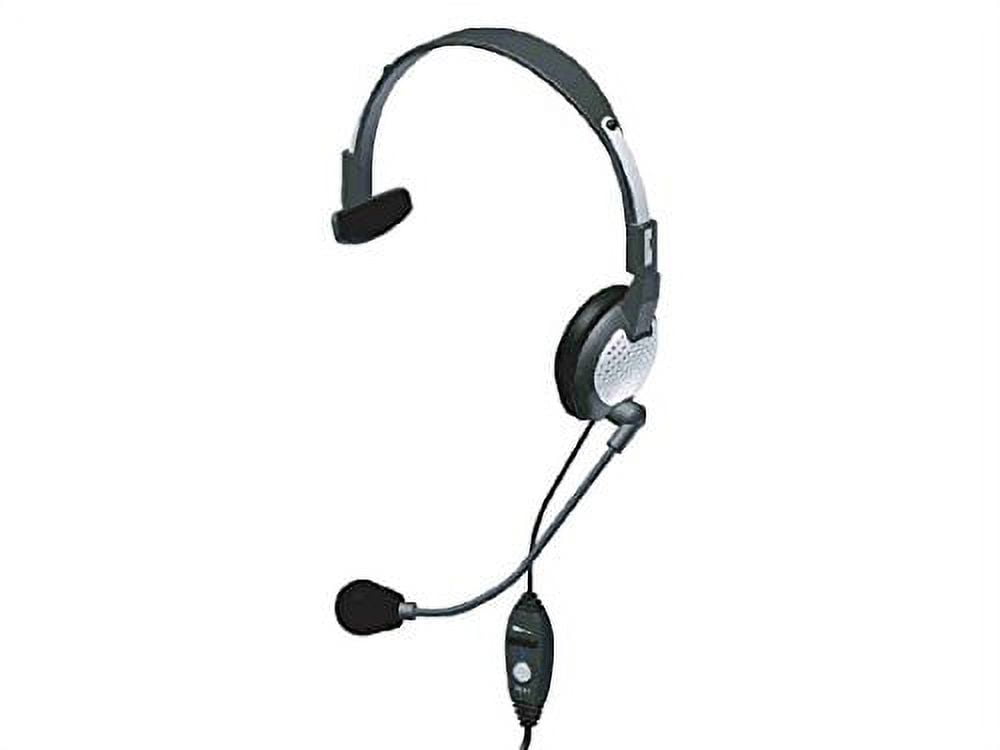 Andrea Communications NC-181VM USB On-Ear Monaural Computer Headset ...