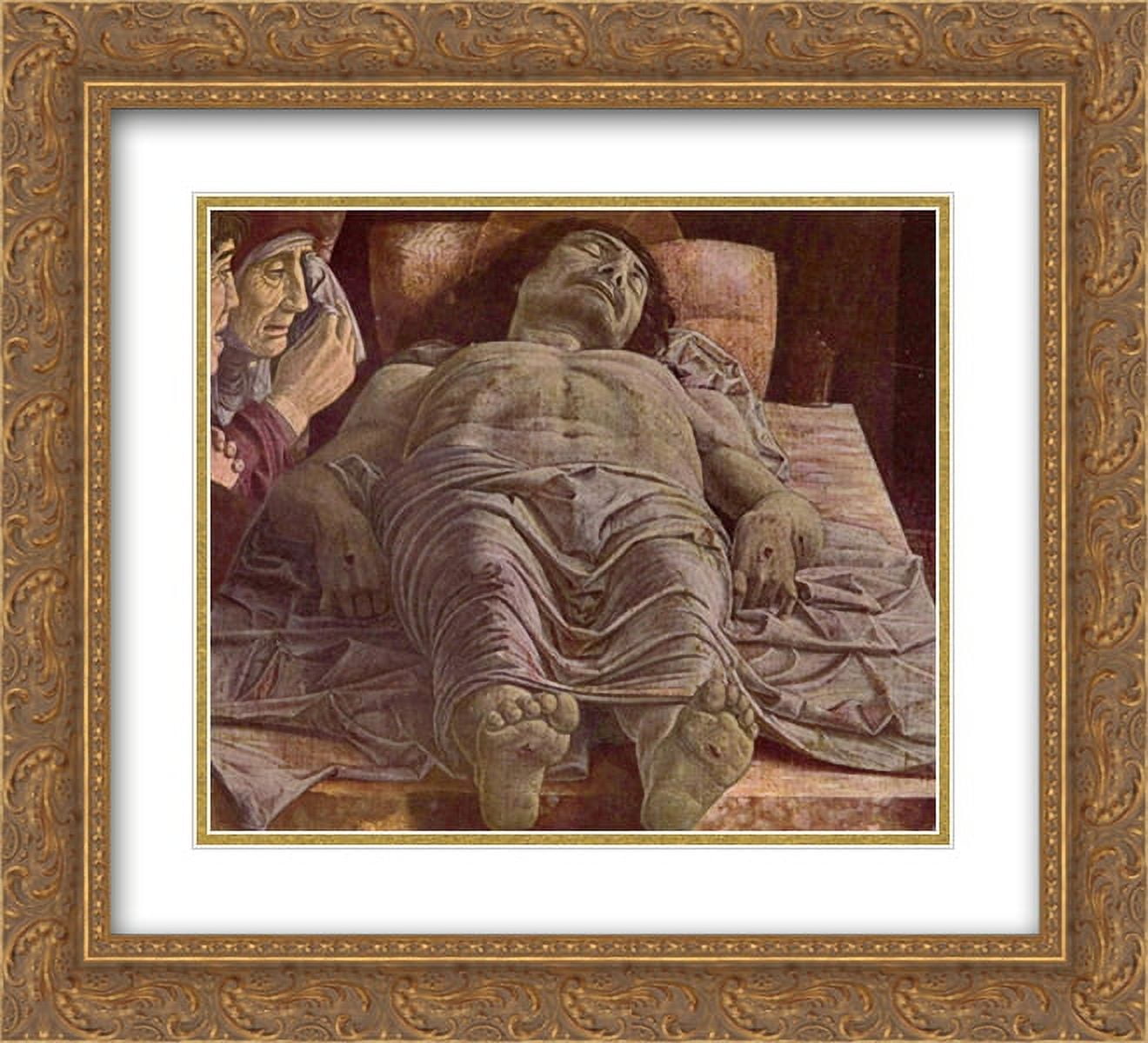 Andrea Mantegna 2x Matted 24x20 Gold Ornate Framed Art Print 'The Dead ...