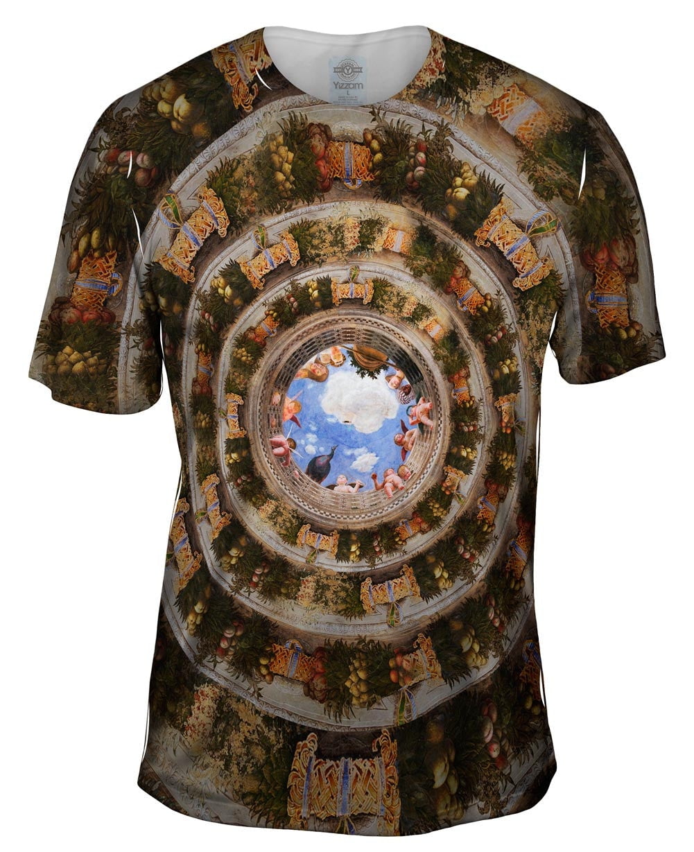 Andrea Mantegna - Ceiling of the Camera Picta 1470 Mens T-Shirt All ...
