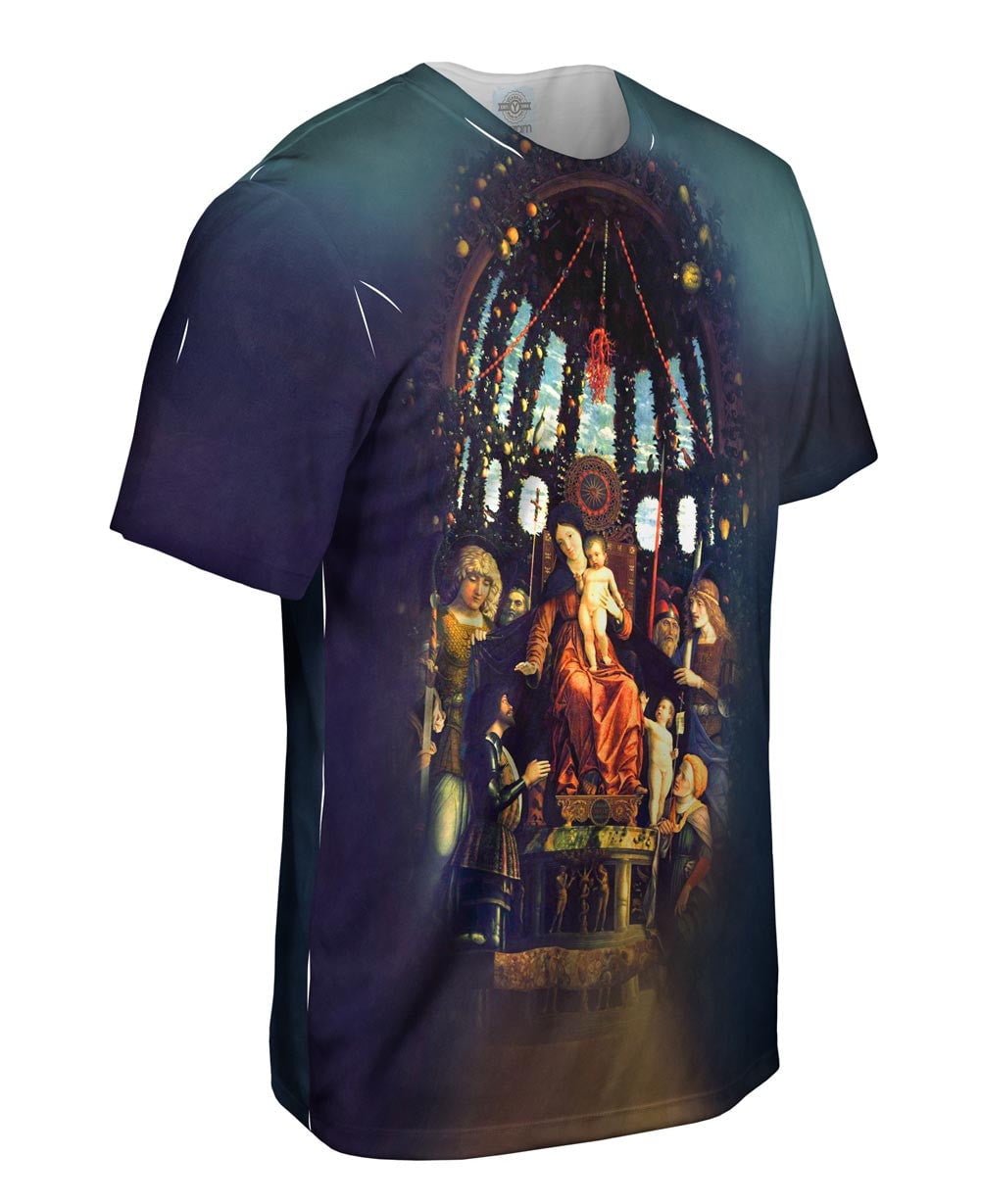 Andrea Mantegna - Virgin Of Victory 1496 Mens T-Shirt All Over Print ...