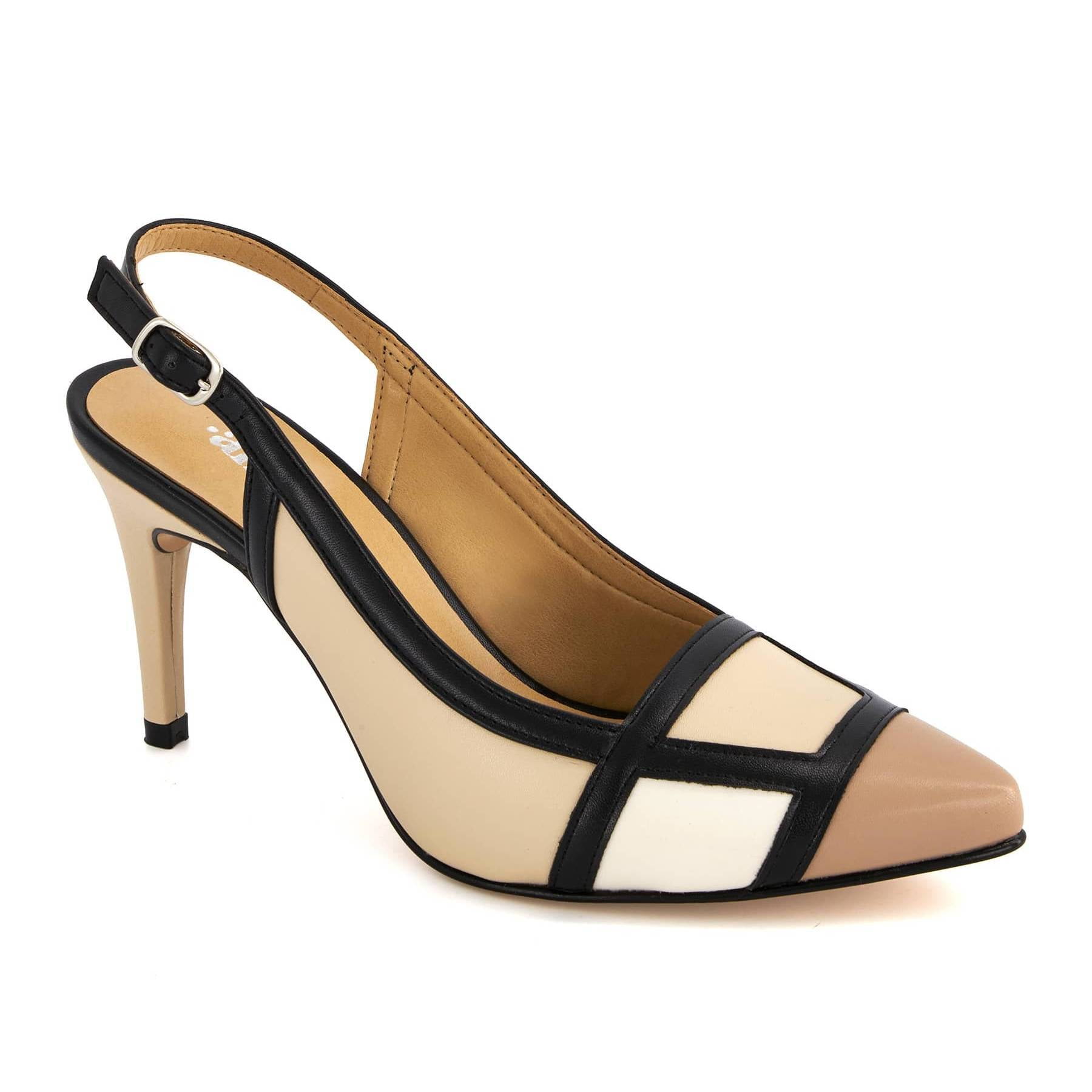 Andrea Slingback Heels 67389 - Walmart.com