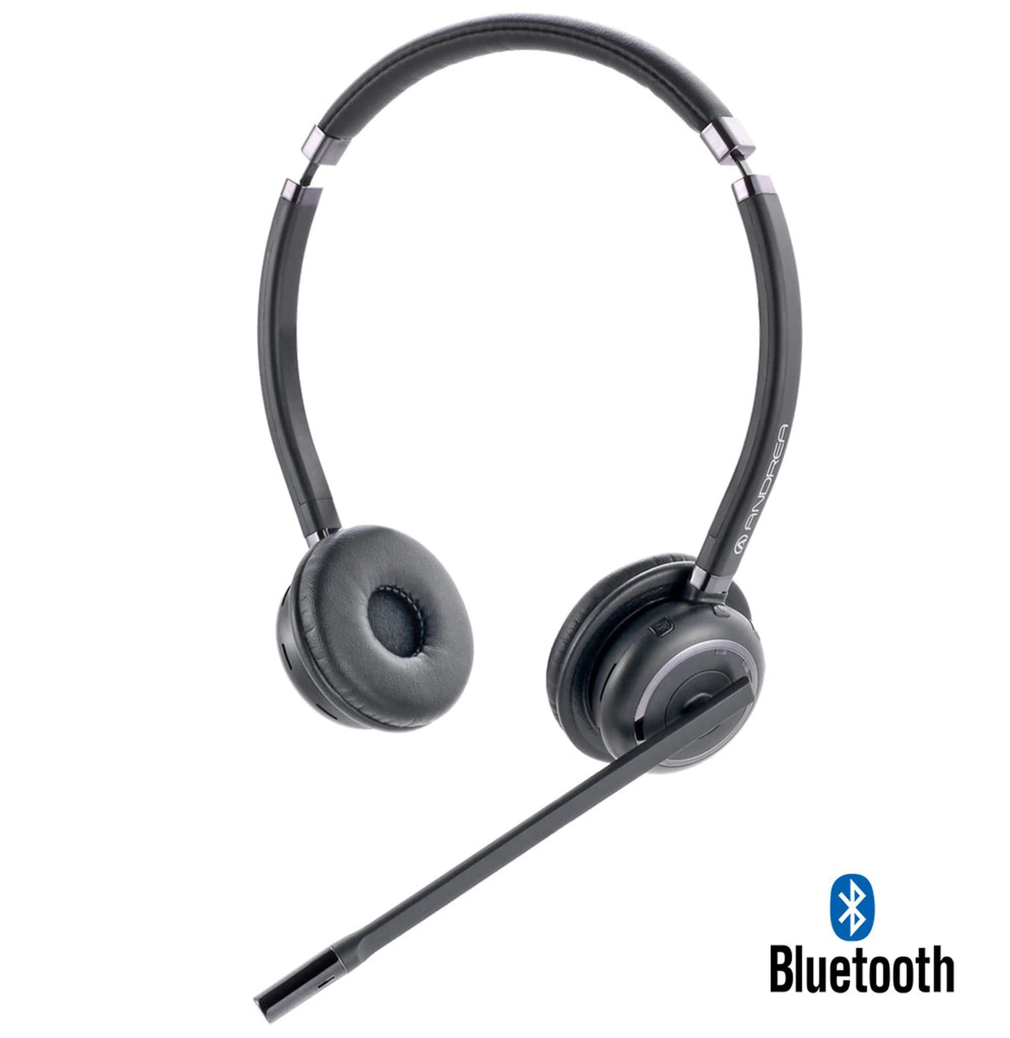 Andrea Stereo Bluetooth Headset - Walmart.com