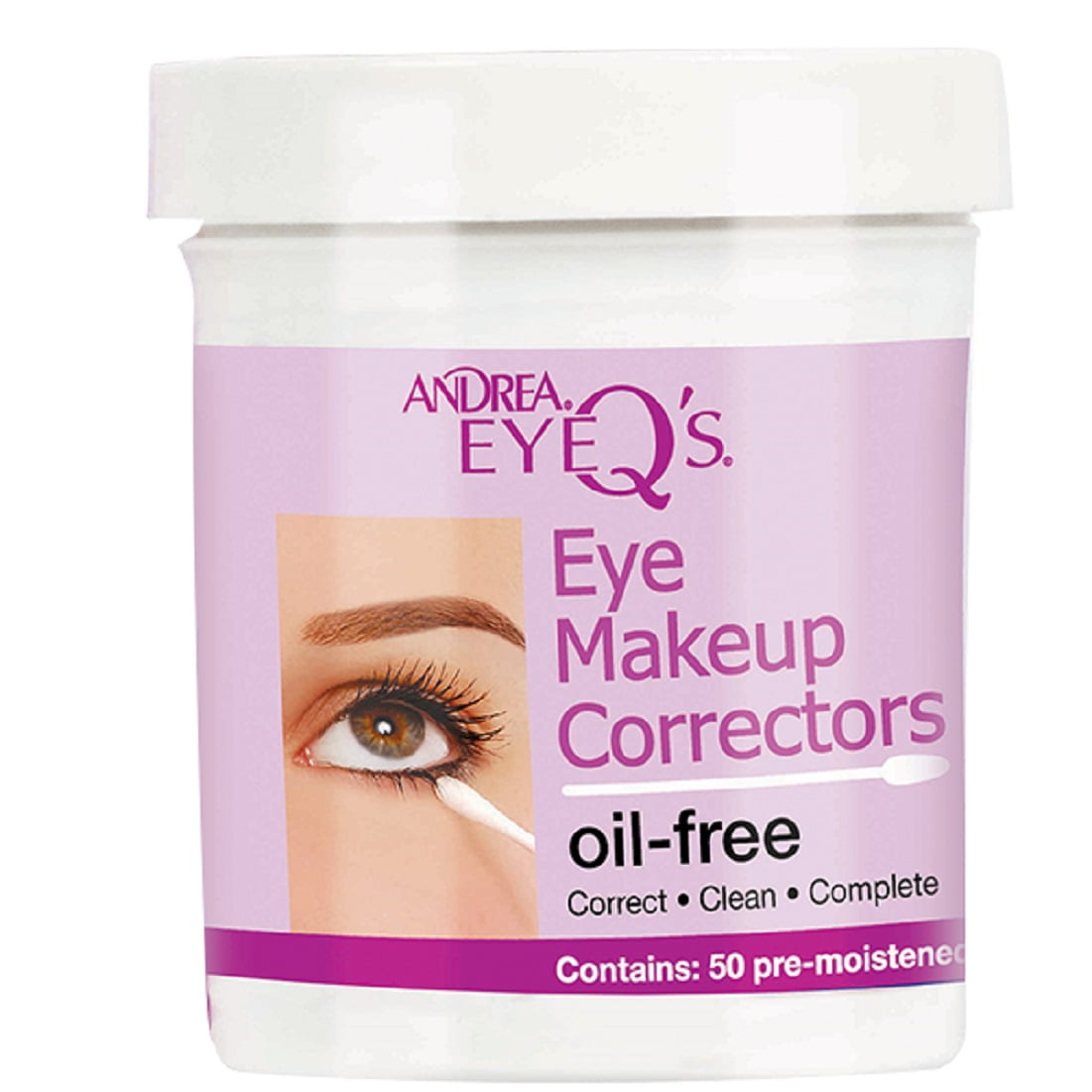 Andrea Ultra Quick Face Eye Brows Easy Use Makeup Removal Corrector ...