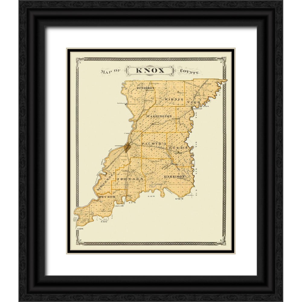 Andreas 12x14 Black Ornate Wood Framed with Double Matting Museum Art ...