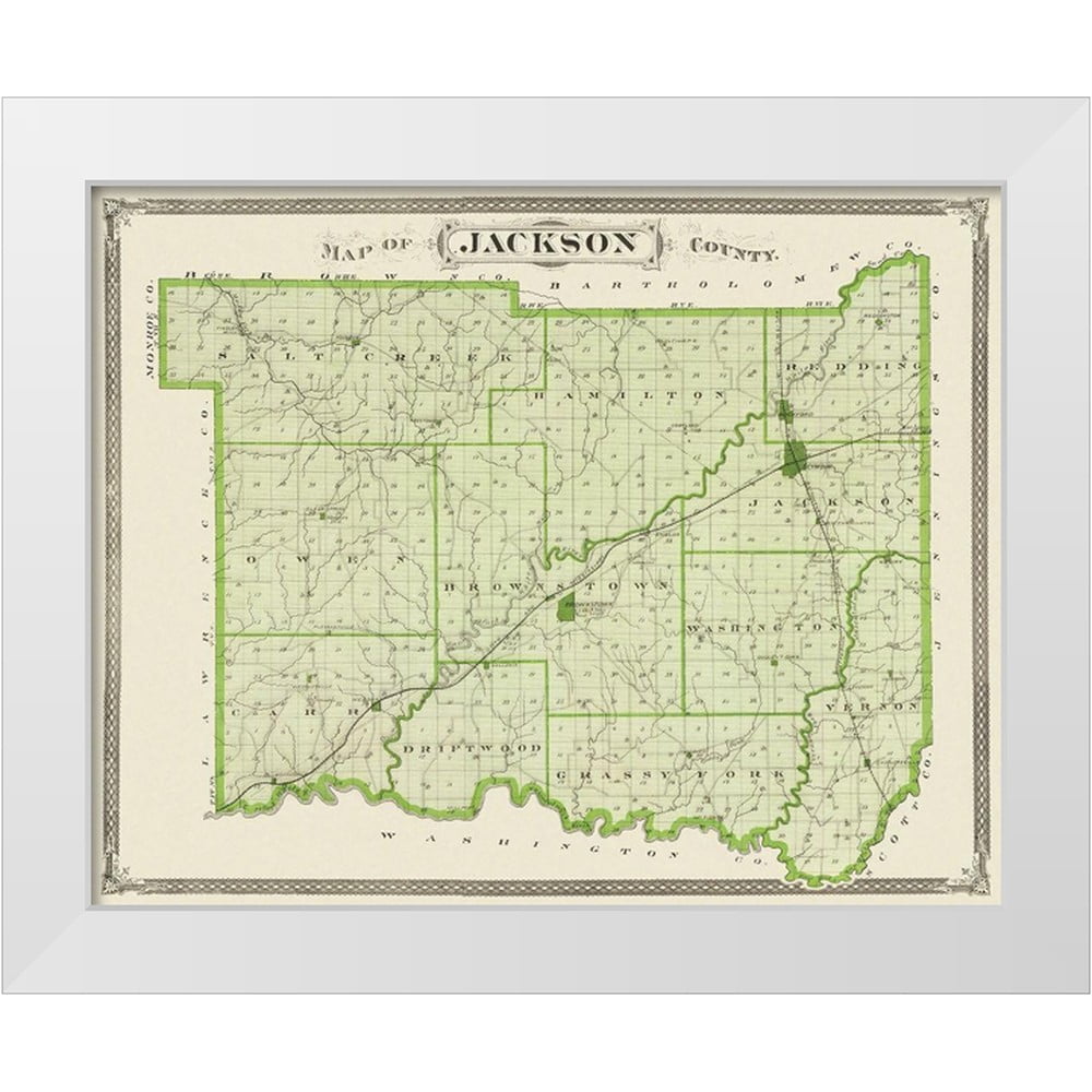 Andreas 14x12 White Modern Wood Framed Museum Art Print Titled ...