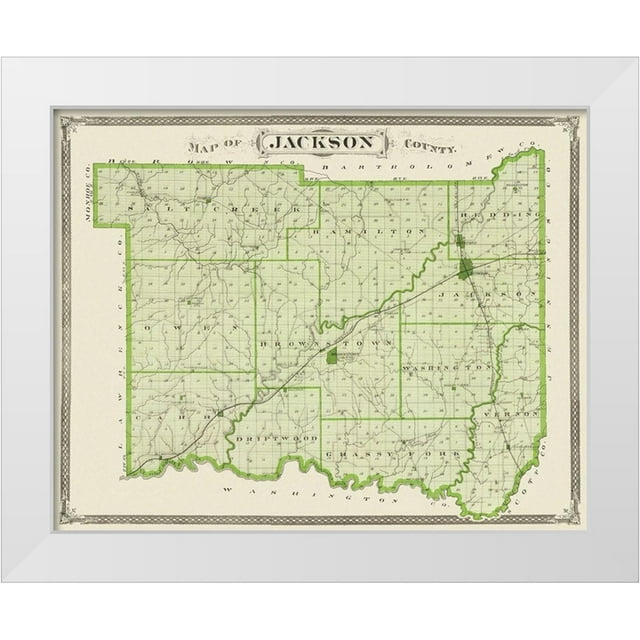 Andreas 14x12 White Modern Wood Framed Museum Art Print Titled ...