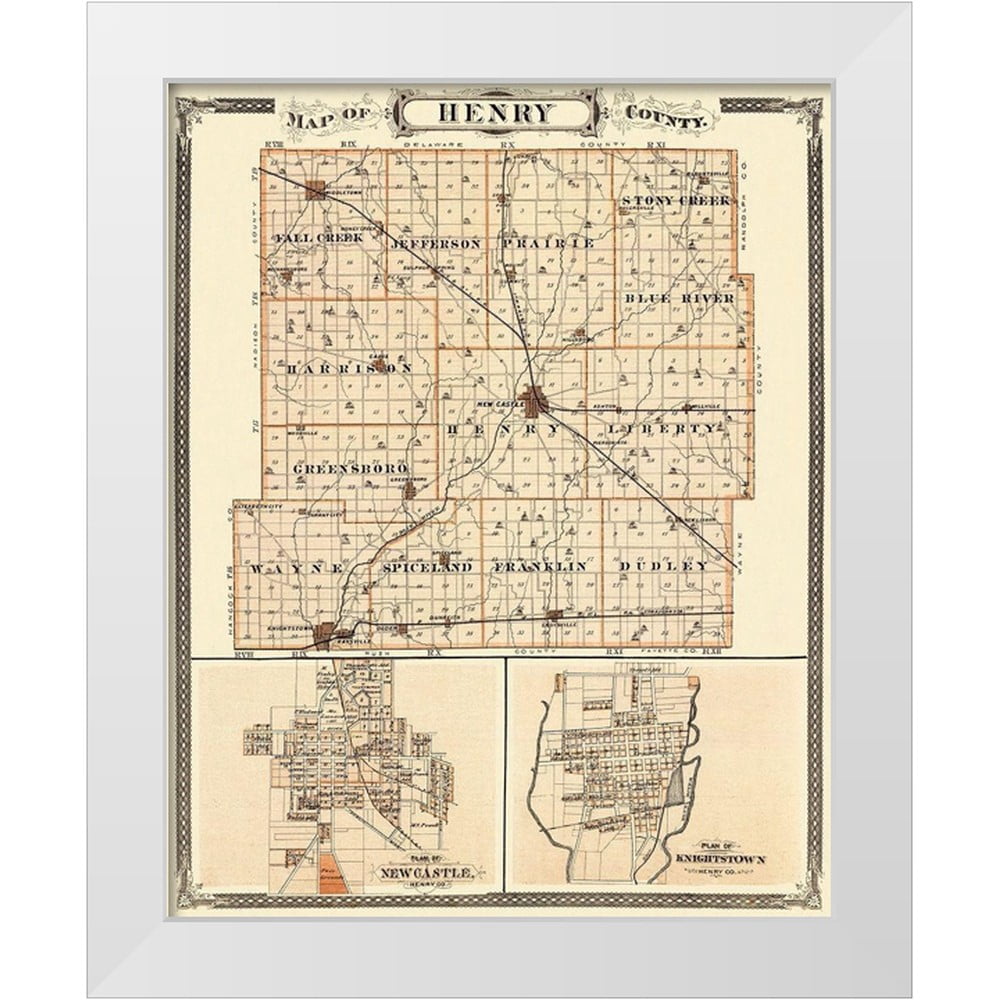 Andreas 15x18 White Modern Wood Framed Museum Art Print Titled - Henry ...