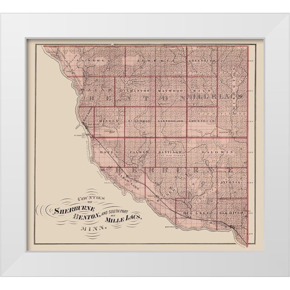 Andreas 29x26 White Modern Wood Framed Museum Art Print Titled ...