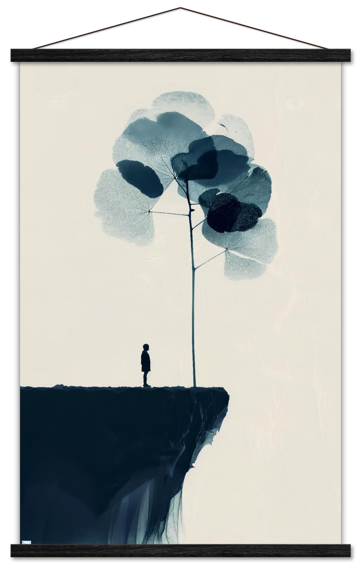 Andreas Magnusson - The Edge Of The Cliff Wall Poster with Magnetic ...