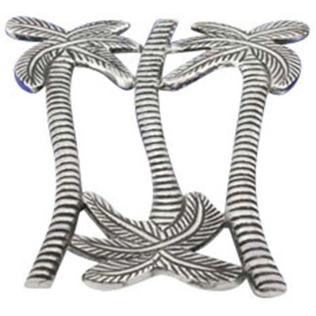 Andreas TR-318 Palm Tree Trivet- Pack of 3 - Walmart Business Supplies