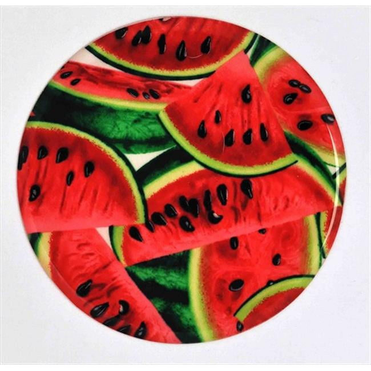 Andreas Watermelon Round Silicone Mat Jar Opener - Pack of 3 trivets ...