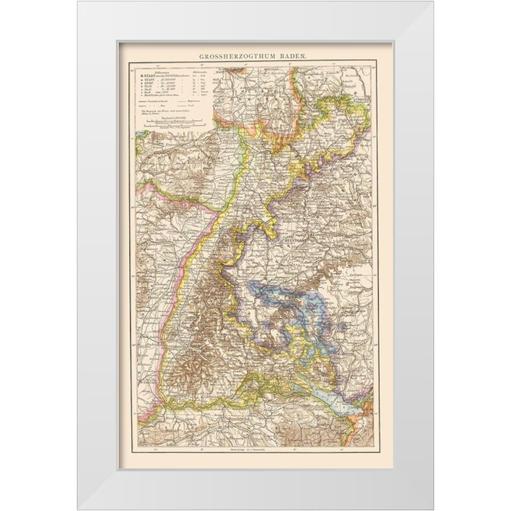 Andree 17x24 White Modern Wood Framed Museum Art Print Titled - Grand ...