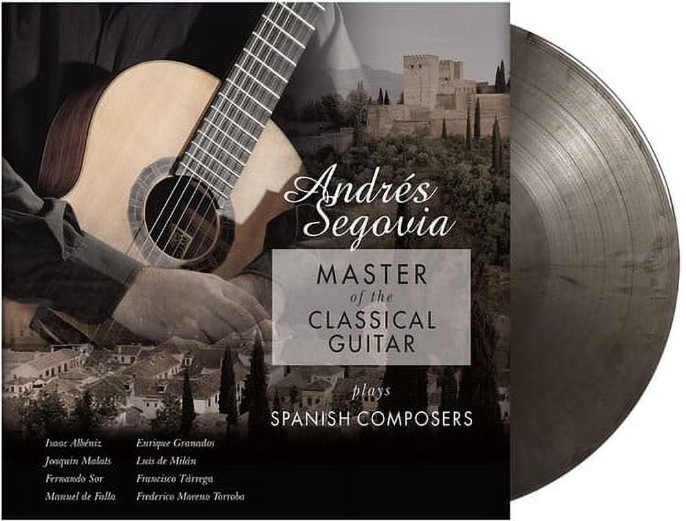 Andres Segovia - Master Of The Classical - Ltd Silver & Black Vinyl - Music & Performance ...
