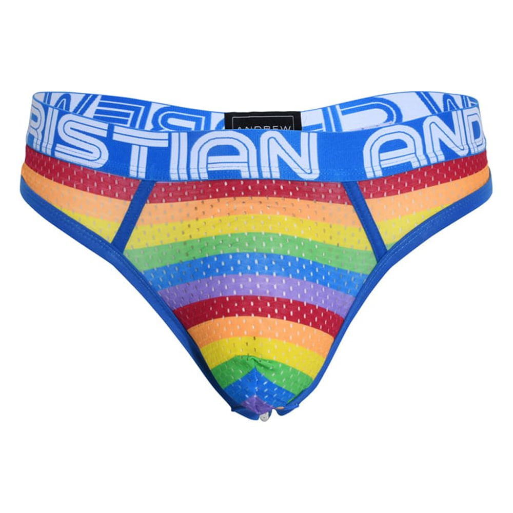 Andrew Christian Pride Mesh Thong