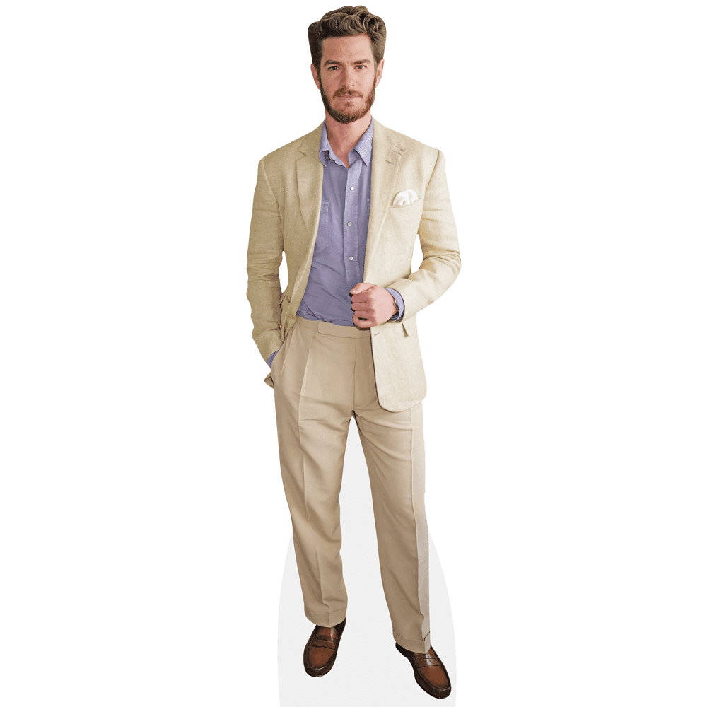 Andrew Garfield (Cream Suit) Lifesize Cardboard Cutout Standee ...