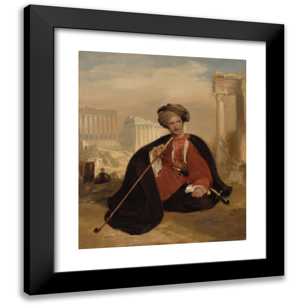 Andrew Geddes 12x14 Black Modern Framed Museum Art Print Titled ...