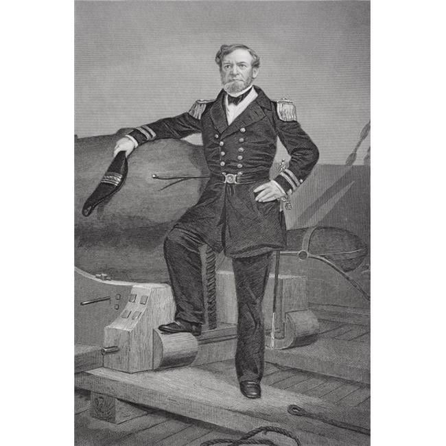 Andrew Hull Foote 1806 To 1863 Distinguished Union Naval Officer During ...